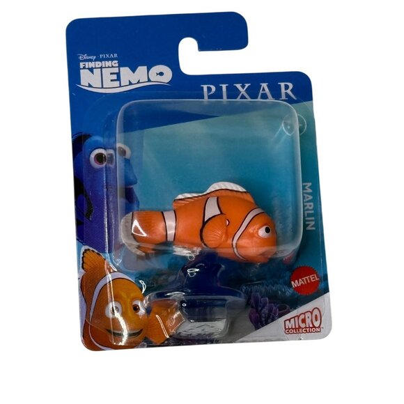 Toys | Disney Pixar Finding Nemo Marlin Micro Collection Mini Figure ...